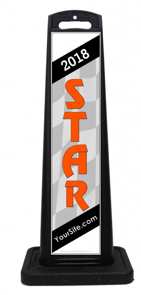 Tall Portable Car Show Display Signs